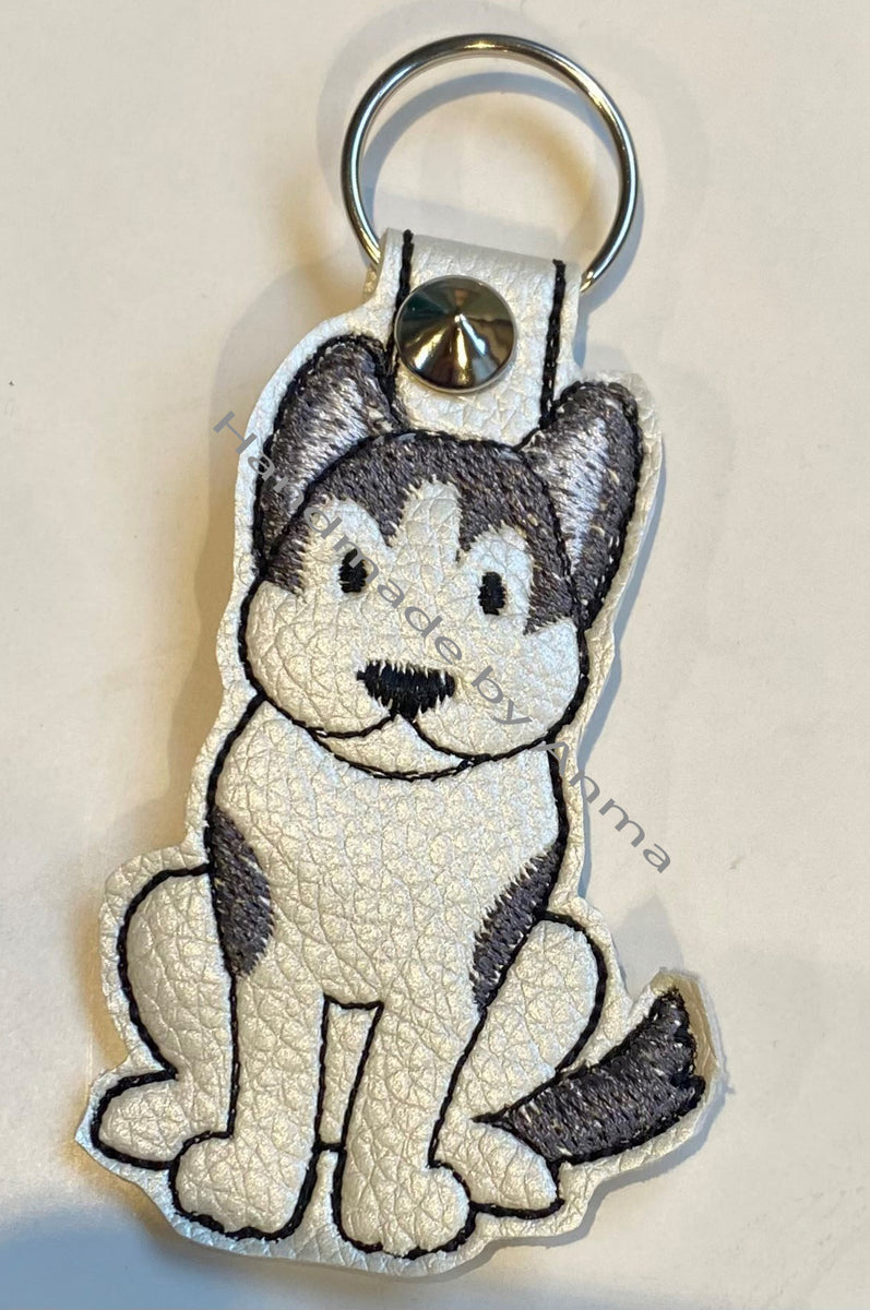 Husky Key ring – Handmade By Mandy